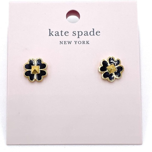 kate spade | Jewelry | Kate Spade Flower Enamel Earrings | Poshmark